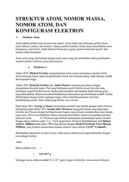 Ppt Partikel Dasar Atom Tentang Cara Pembentukan Atom Ppt