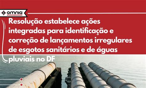 Resolução Estabelece Ações Integradas Para Identificação E Correção De