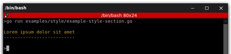Go Console GoConsole The Golang Component That Eases The Creation Of