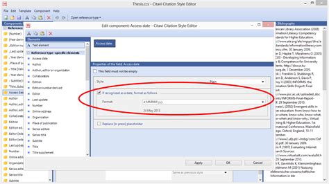 Setting Date Formats