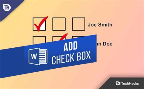 Top Ways To Insert Check Boxes In Word To Create Checklist