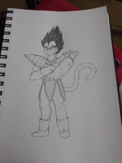 How To Draw Dragon Ball Z Vegeta