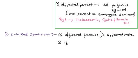 solved match the descriptions with the appropriate pedigree