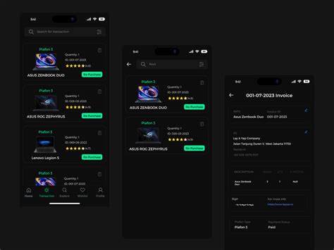 Transaction App Design By Neil Christian On Dribbble