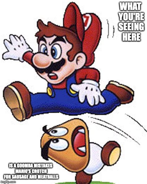 Goomba Memes Super Mario Goomba With Mauis Face By Supermariofan65