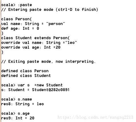Spark学习10——scala面向对象编程（继承）spark Classof Csdn博客