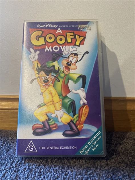 Walt Disney A Goofy Movie Vhs Video Tape Walt Disney Cartoon Movie