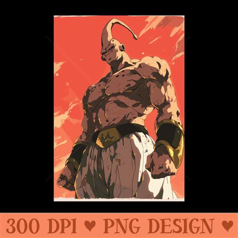 Majin Buu Fanart High Resolution Png Designs Inspire Uplift