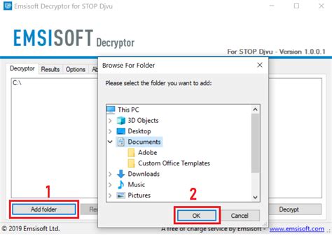 How To Decrypt Files From Stop Ransomware Decryptor