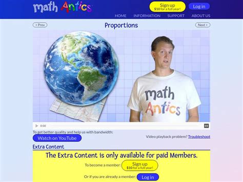 Math Antics Proportions Instructional Video For 3rd 8th Grade