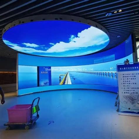 Circle Led Display Round Led Screens 2m Diameter Stage Rental P2 5