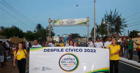 Prefeitura De Luís Correia Realiza Desfile Cívico Em Alusão Ao 7 De