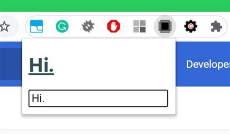 Making A Browser Extension Tutorial