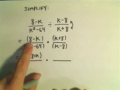 Rational Expressions Multiplying And Dividing Ex 1 Youtube