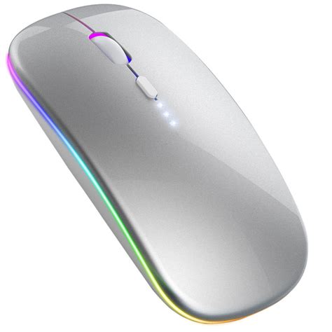 Sln 012 Rechargeable Wireless Mouse Dual Mode 2 4g Bluetooth Xie Xie Store