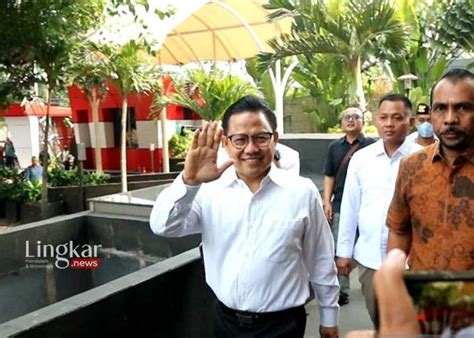 Tiba Di KPK Cak Imin Penuhi Panggilan Pemeriksaan Dugaan Korupsi Kemnaker Lingkar News