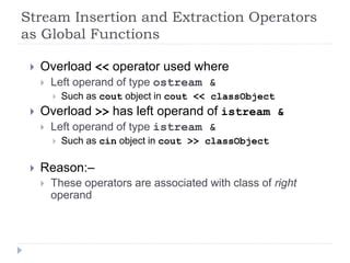Operator Overloading Ppt