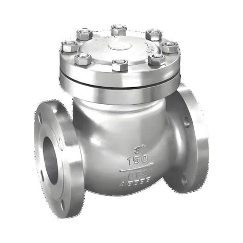 API JIS DIN CF8 CF3m CF8m Wcb Flange End Swing Check Valve Check