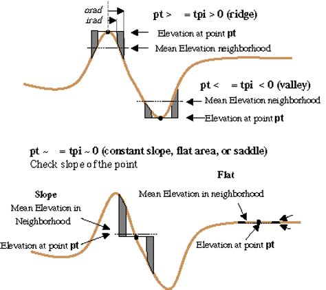 Schematic Depiction Of Tpi Calculation Brown Line Represents A