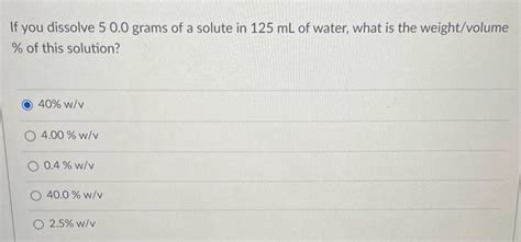 Solved Calculate The Molarity Of A Solution That Contains Chegg Com