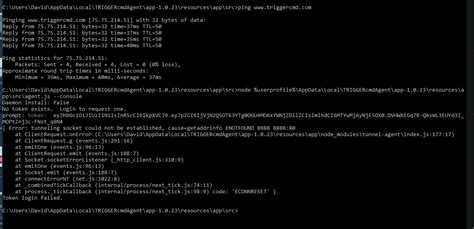 Token Login Failed Triggercmd Forum