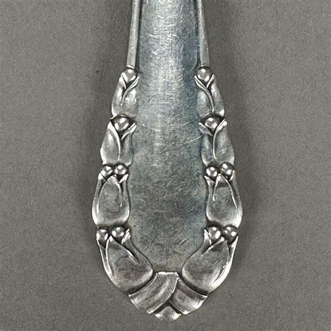 Lot 009 Seventy Eight Pc Sterling Silver Flatware Set By Georg Jensen