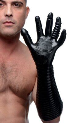 Pleasure Fister Textured Fisting Glove Bondage Gear Bdsm Gay Sex Toys