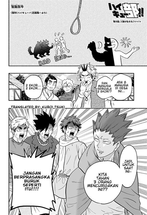 Kuroi Tsuki🌚 Haikyuu Bu Chapter 123 Pertarungan Hidup