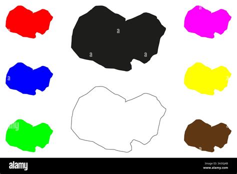 Bettiah City Republic Of India State Of Bihar Map Vector