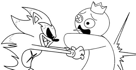 Coloring Pages Rainbow Friends V Sovic Fnf 11 Coloring Pages