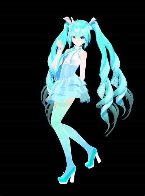 Model Dl Tda Cute Miku By Akuserucat On Deviantart