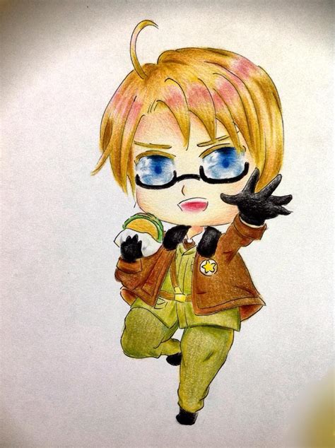 Fan Art Hetalia Chibi America By See Thai 133 On Deviantart