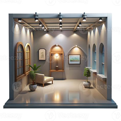 Extraordinary Classic Gallery Interior Dim Lighting Cutout Detailed 57571526 Png