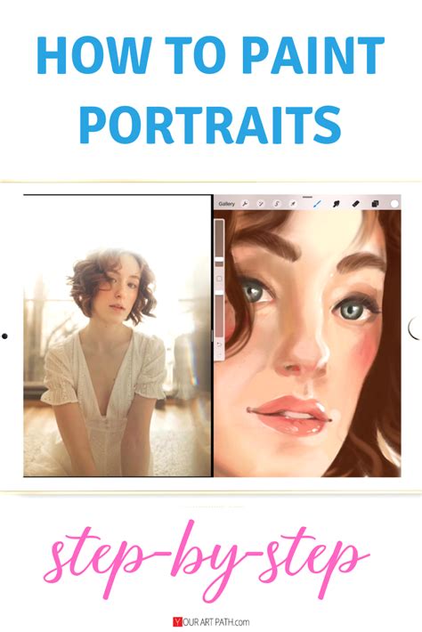 Procreate Portrait Step By Step At Drawing Tutorials