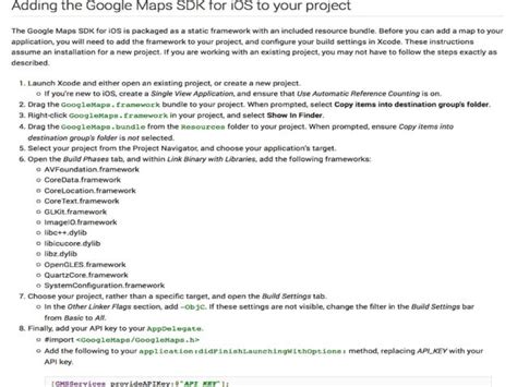 Integrate Google Map SDK In IOS App PPT