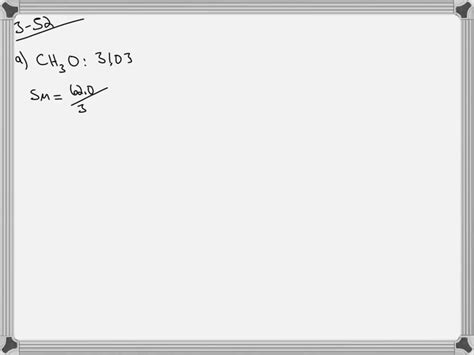 Solvedwhat Is The Molecular Formula Of Each Of The Following Compounds