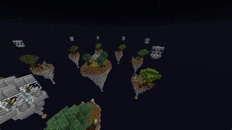 Mapa De Skywars Skywars Map Minecraft Map