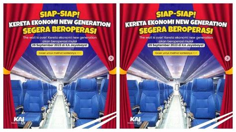 Mulai September KAI Siap Operasikan Kereta Ekonomi New Generation Di KA Jayabaya