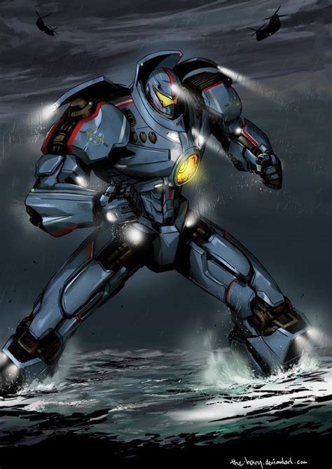 Obsidian Fury Fanart Pacific Rim Fanart Pacific Rim Jaeger Concept