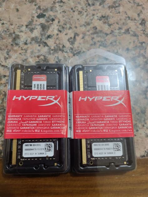 New Hyperx 8gb Ram Ddr4 2666mhz On Carousell