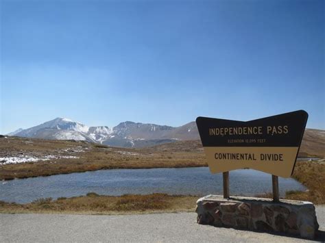 Independence Pass Twin Lakes Aspen Co Uncover Colorado
