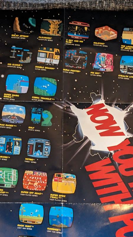 Retro Vintage Mini Nintendo Nes Poster Vinted