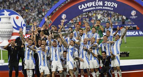¡argentina Campeón De La Copa América 2024 La Selección Le Ganó A