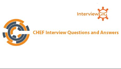 Chef Interview Questions And Answers Updated Interviewgig