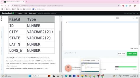 Hackerrank Sql Easy Question Answer Hindi Lec 9 Quant