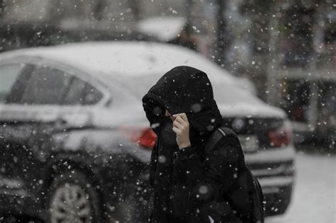 Prima zăpadă în București