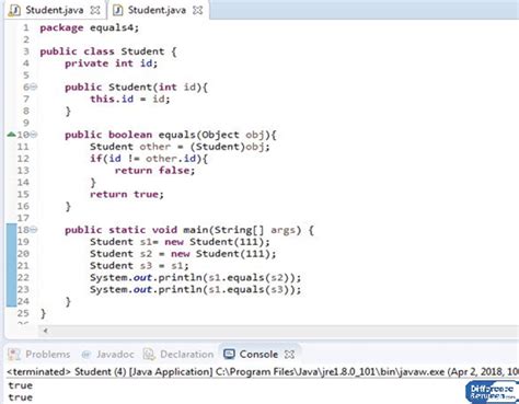Difference Between Comparator And Comparable In Java