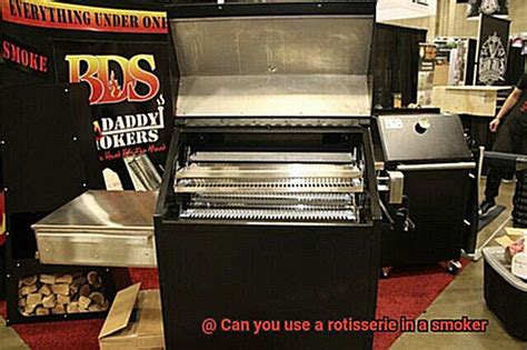 Can You Use A Rotisserie In A Smoker Pastime Bar And Grill