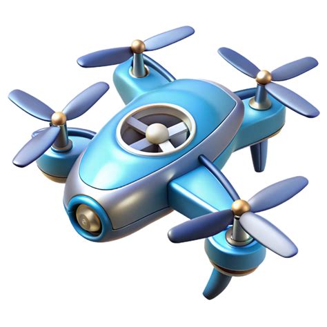 Alluring Sought After Concept Art Style Isolated Cutout Of A Single Futuristic Drone Hyper