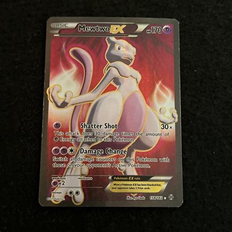 Pokemon Mewtwo Ex 158162 Ultra Rare Full Art Breakthrough Mpmod